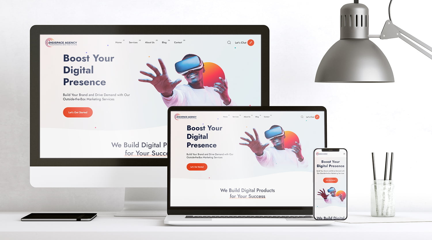Digispace Agency Responsive Website Design | Cralite Digital